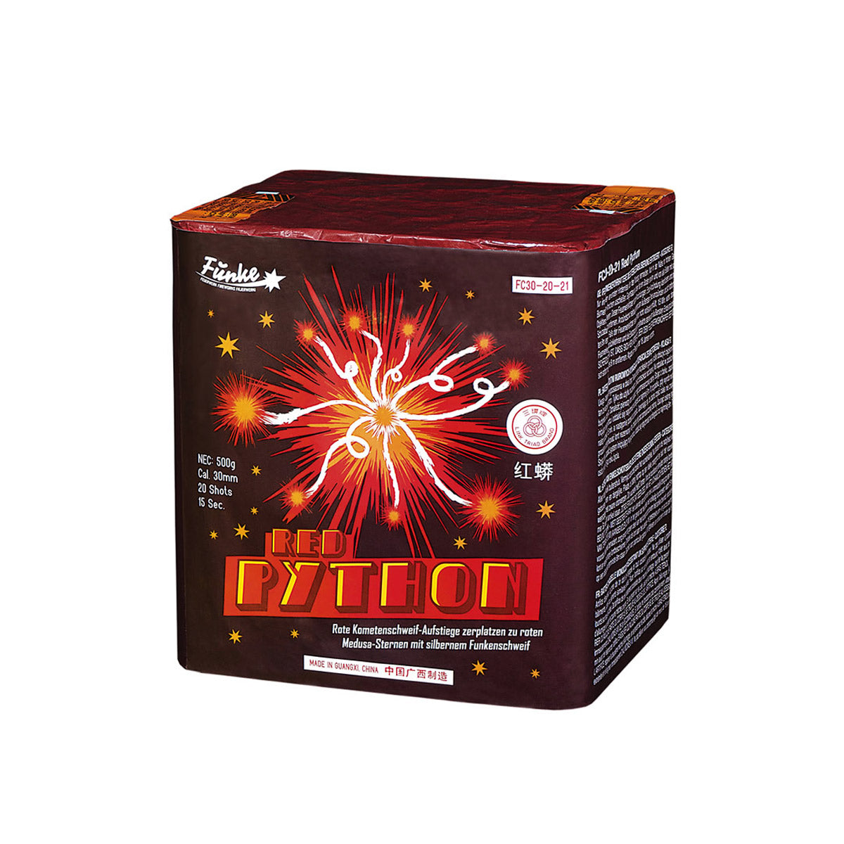 Funke Red Python – Feuerwerks Garage